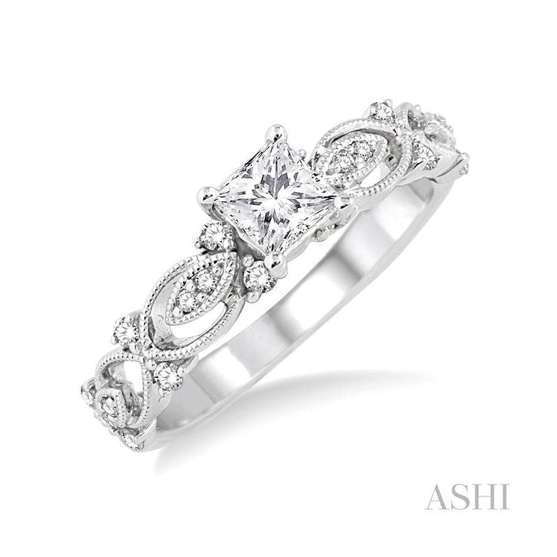 Princess Shape Diamond Engagement Ring – Park Place Jewelers md