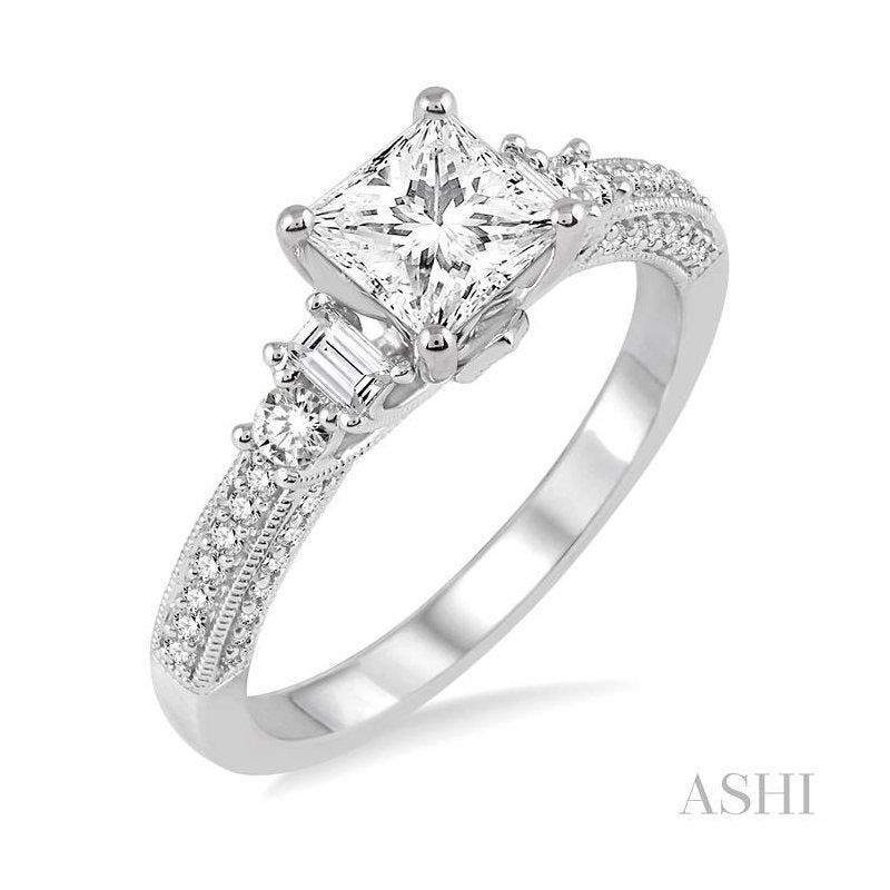 Princess Shape Diamond Engagement Ring – Park Place Jewelers md