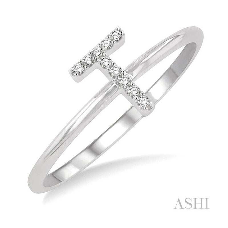 Block 'T' Initial Diamond Ring – Park Place Jewelers md